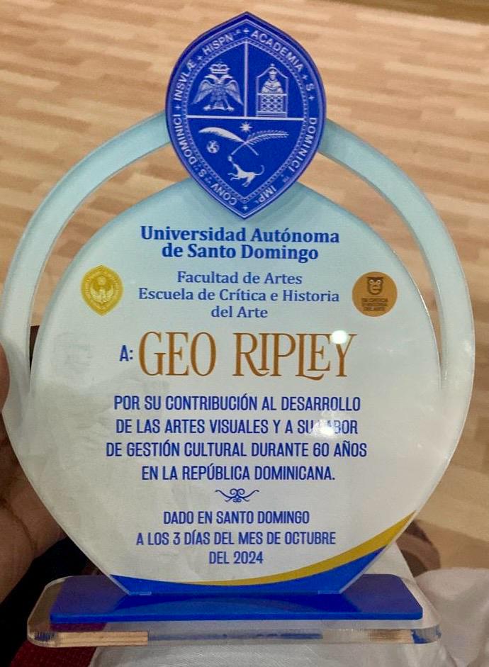 Homenaje a Geo Ripley durante el XIX Simposio sobre las artes y ...